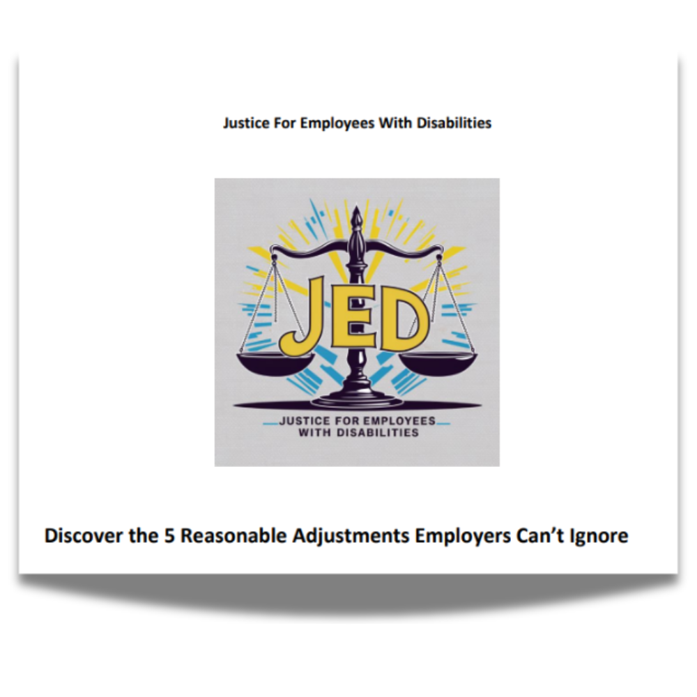 Justice For Employees With Disabilities Launches To Shed Light On ...