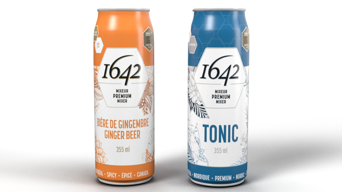 1642 Tonic and Ginger Cans Now Available at Maxi Stores Across Québec ...